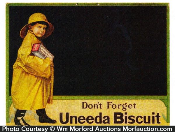 Uneeda Biscuit Sign • Antique Advertising