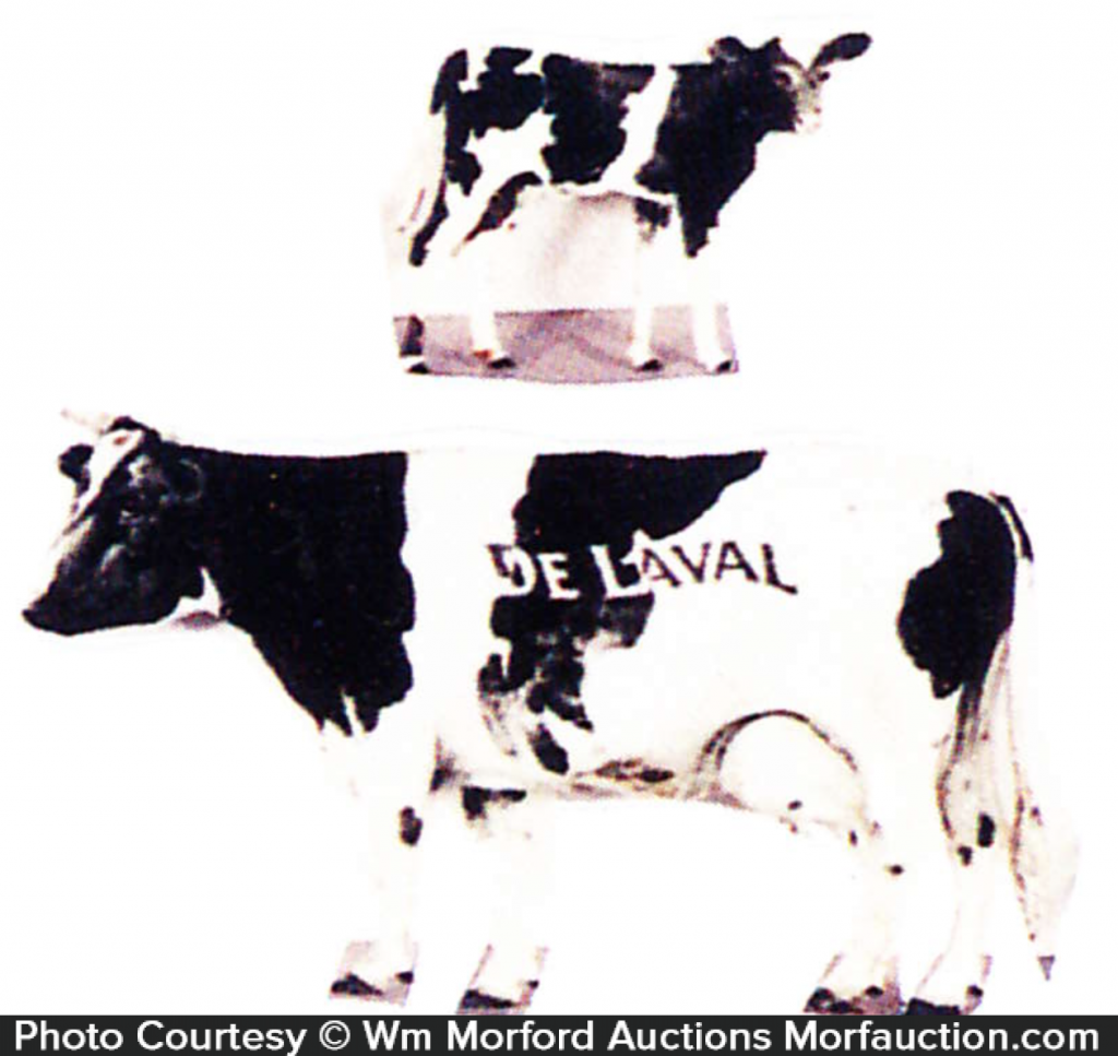 Delaval Advertising Cows • Antique Advertising