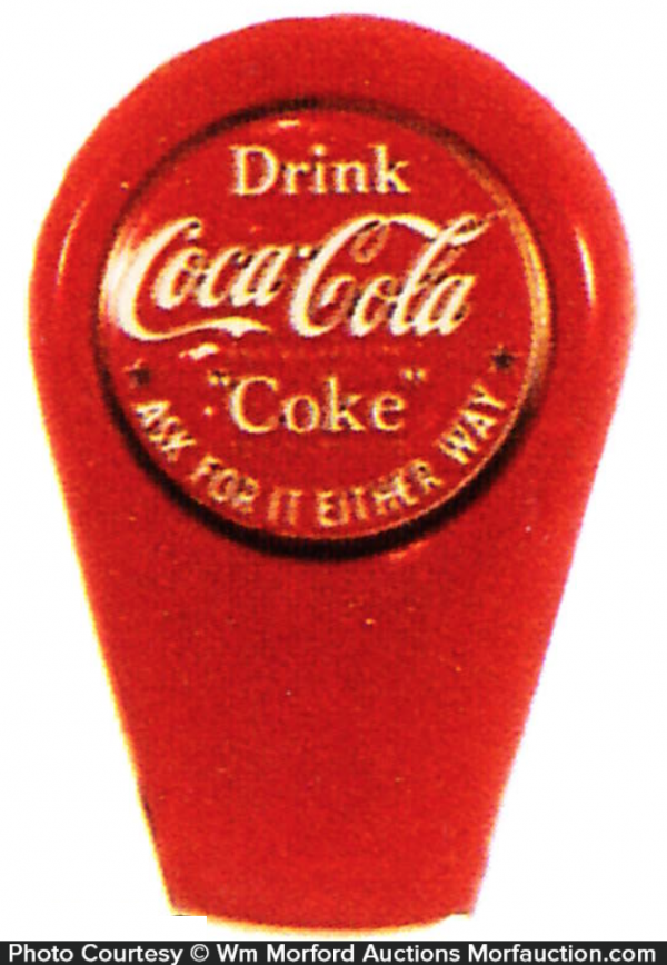 Coca-Cola Tap Knob • Antique Advertising