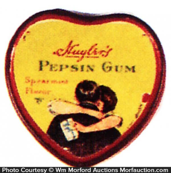 Huyler's Pepsin Gum Tin • Antique Advertising