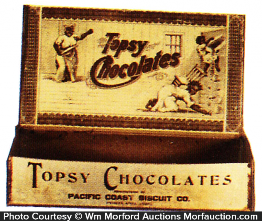 Topsy Chocolates Box • Antique Advertising