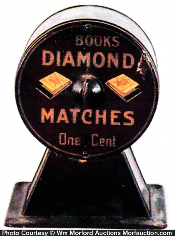 Diamond Matches Vendor • Antique Advertising
