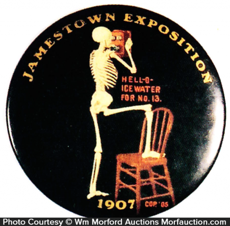 Jamestown Exposition Mirror • Antique Advertising