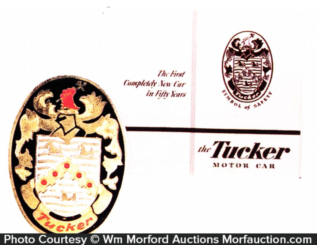 Tucker Motor Car Lot • Antique Advertising