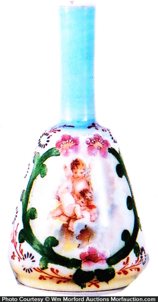 Ornate Barber Bottle • Antique Advertising