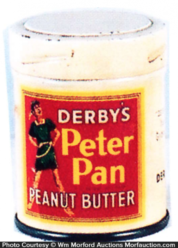 Peter Pan Peanut Butter Sample Tin • Antique Advertising