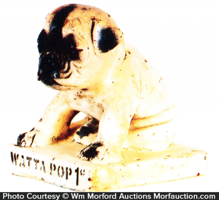 Watta Pop Dog Display • Antique Advertising