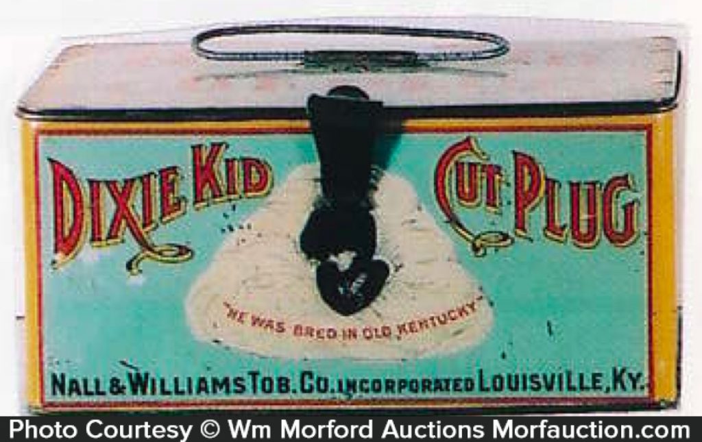Dixie Kid Tobacco Pail • Antique Advertising