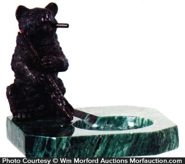 Bear Cigar Lighter • Antique Advertising