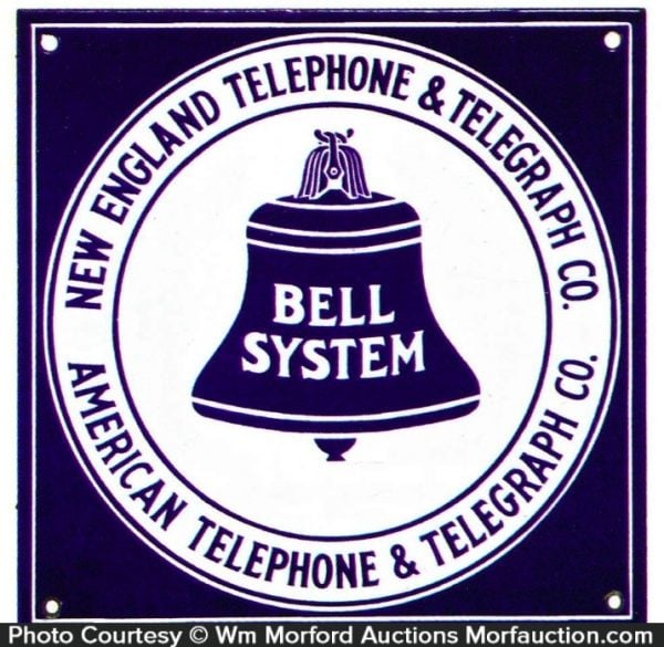 At&T Bell System Sign • Antique Advertising