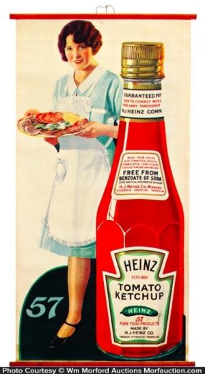 Heinz Ketchup Sign • Antique Advertising