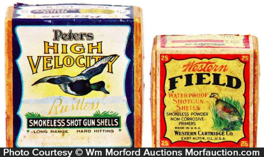 Shotgun Shell Boxes • Antique Advertising