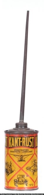 Kant-Rust Oil Tin • Antique Advertising