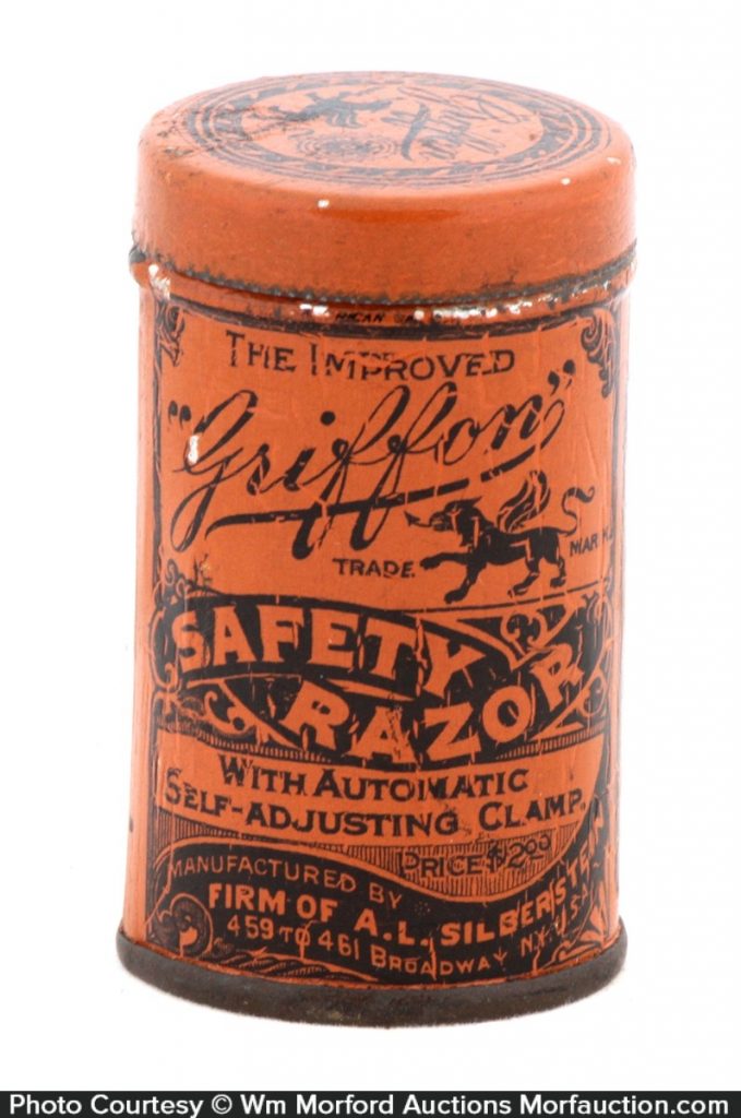 Griffon Safety Razor Tin • Antique Advertising