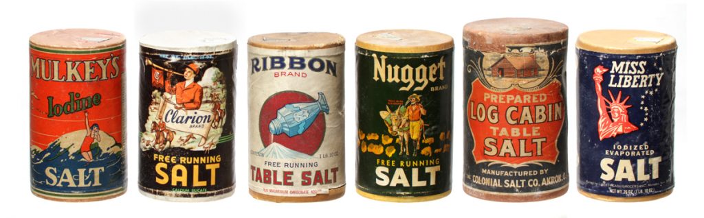 Vintage Salt Boxes • Antique Advertising