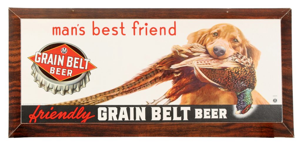 Grain Belt Beer Sign • Antique Advertising