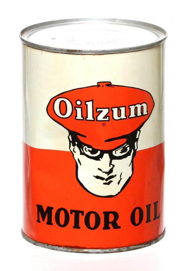 Oilzum Motor Oil Can • Antique Advertising