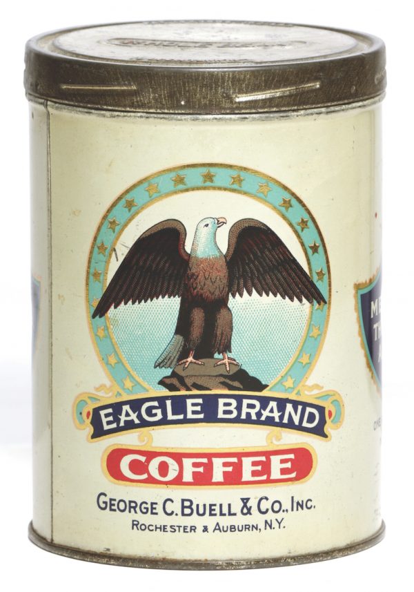 Eagle Coffee Can • Antique Advertising