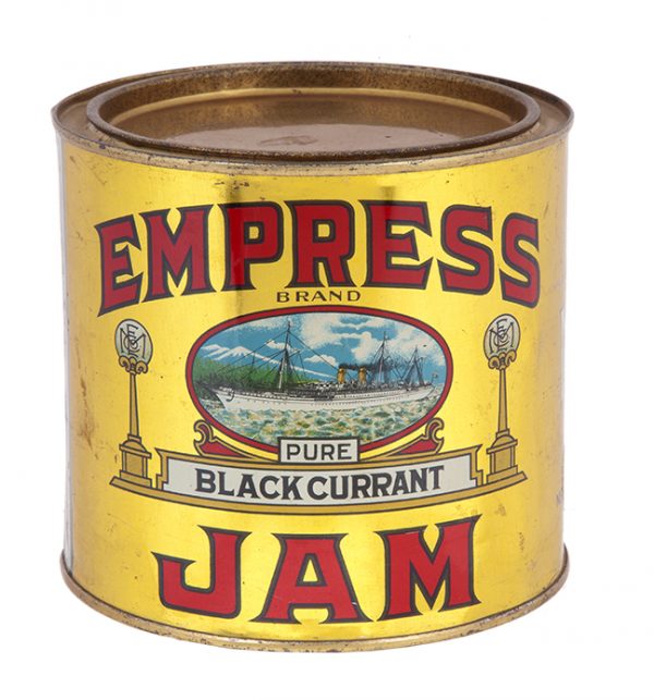 Empress Jam Tin • Antique Advertising