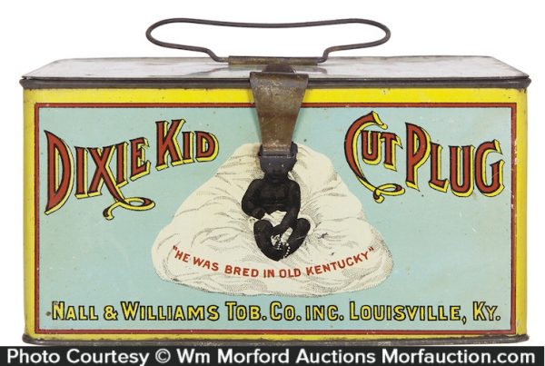Dixie Kid Tobacco Pail • Antique Advertising