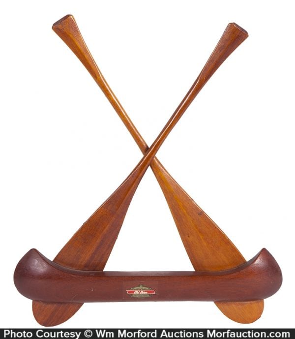 Old Town Canoes Sign • Antique Advertising