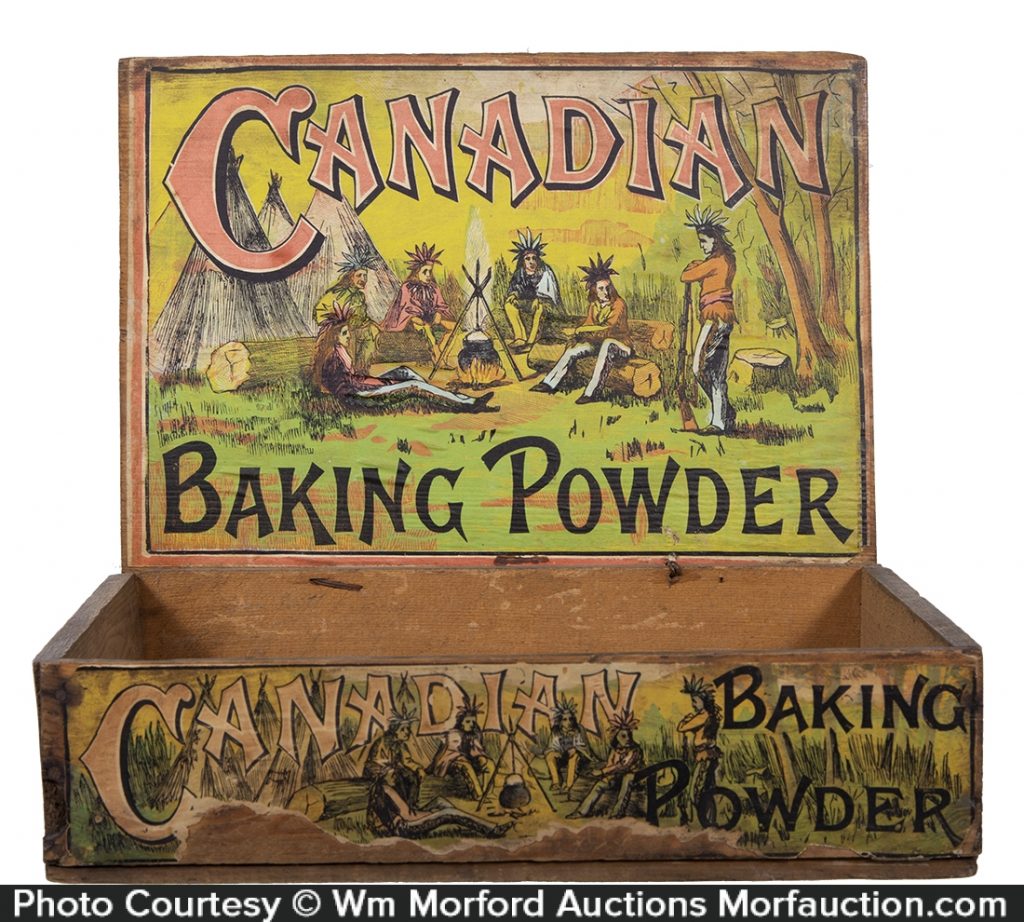Canadian Baking Powder Box • Antique Advertising