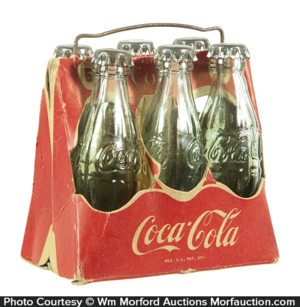 Miniature Coca-Cola 6-Pack Carrier • Antique Advertising