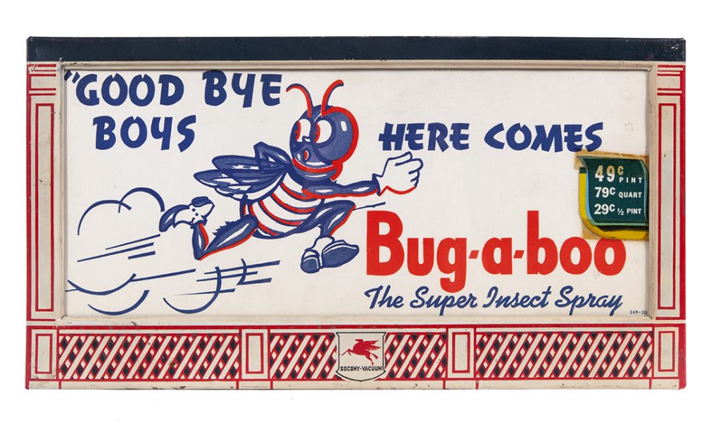 Socony Bug-a-boo Light-Up Display • Antique Advertising